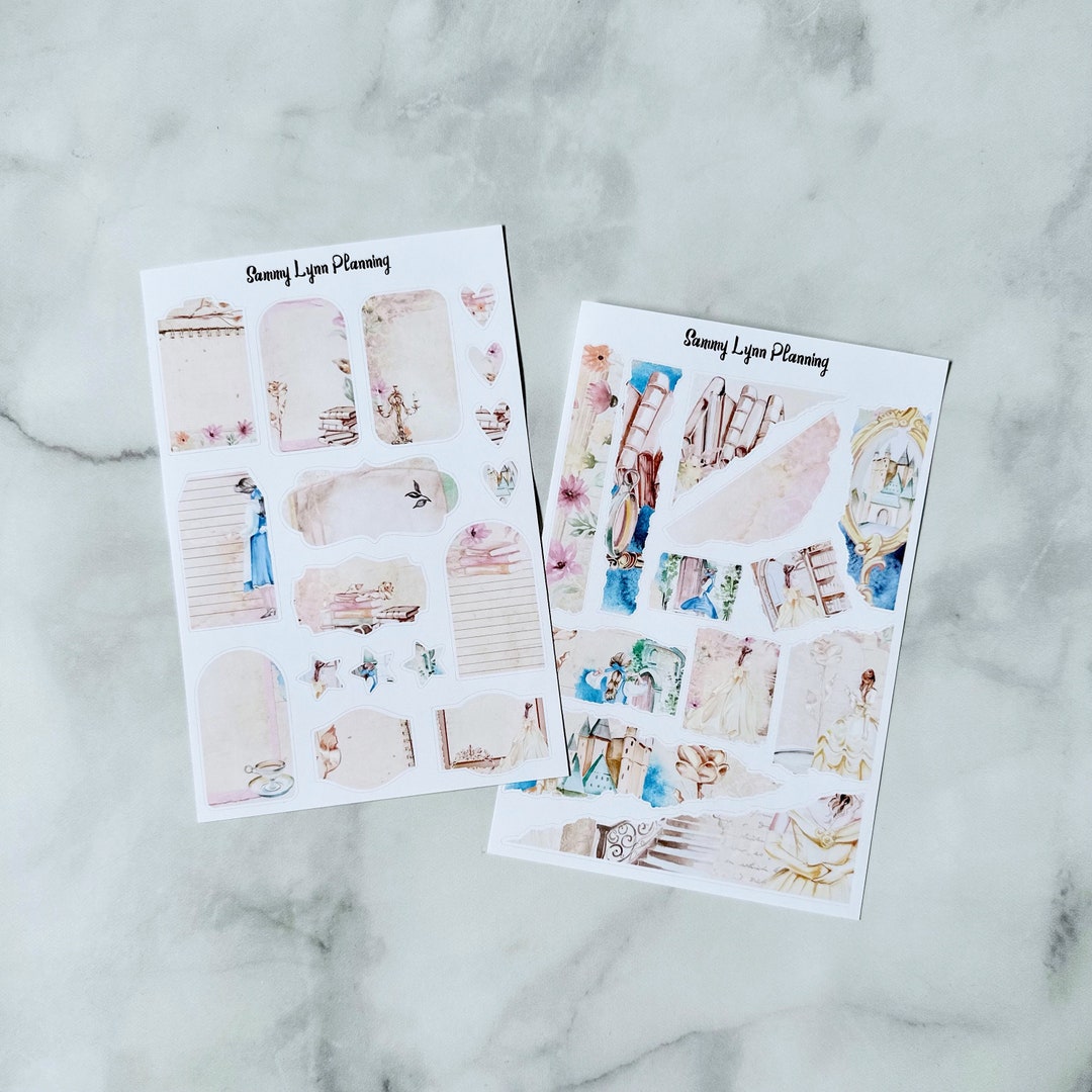 Belle Journaling Kit - Journal Stickers | Decorative Planner Kit - Etsy