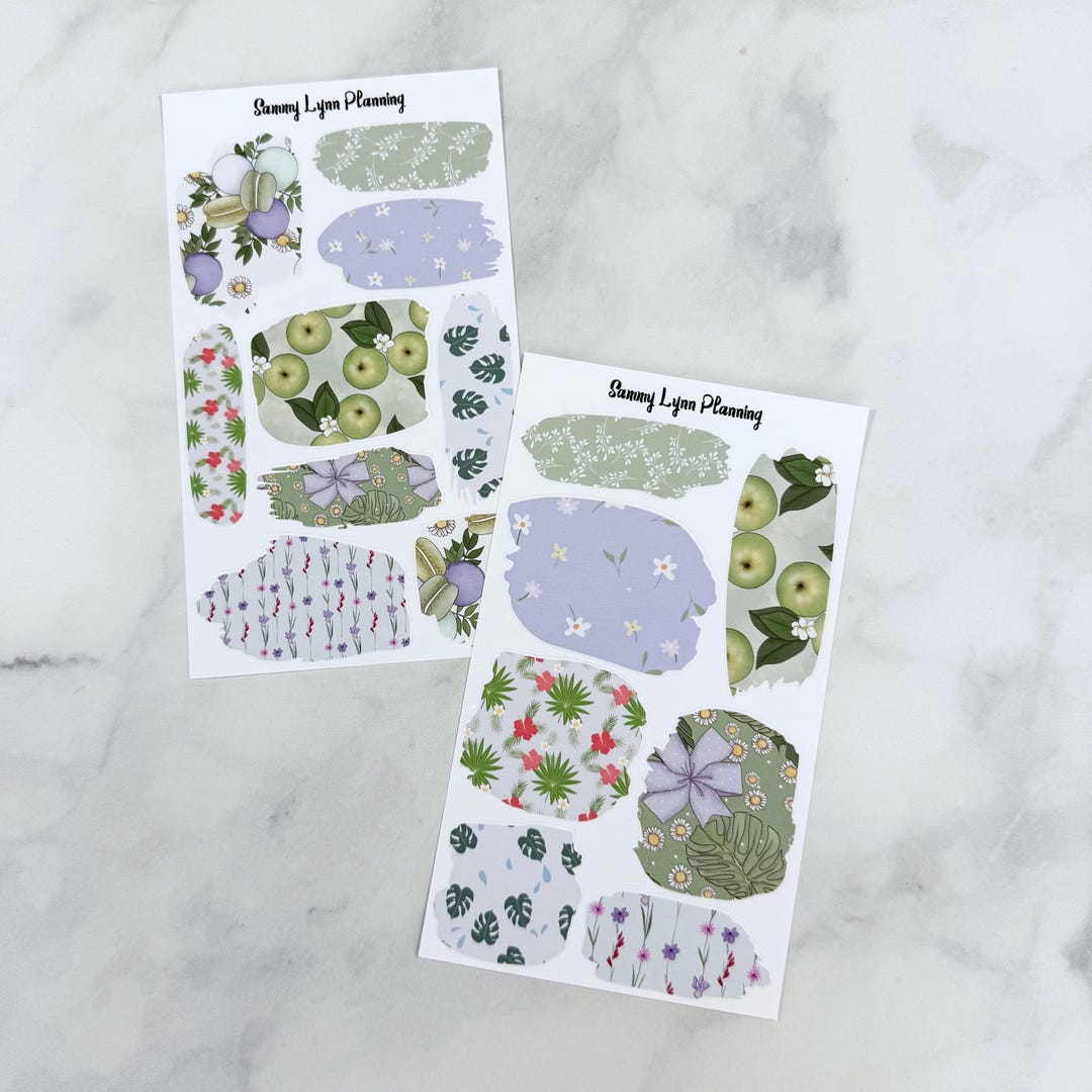 Early Summer Wash Stickers - Etsy