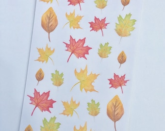 Pre-cut Vinyl Leaves , DIY Vinyl Sign, Autumn Leaves, Fall Decor, Fall ...
