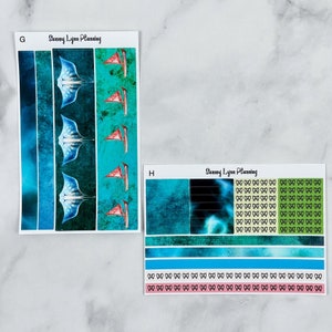 Moana Weekly Sticker Kit/a La Carte - Etsy