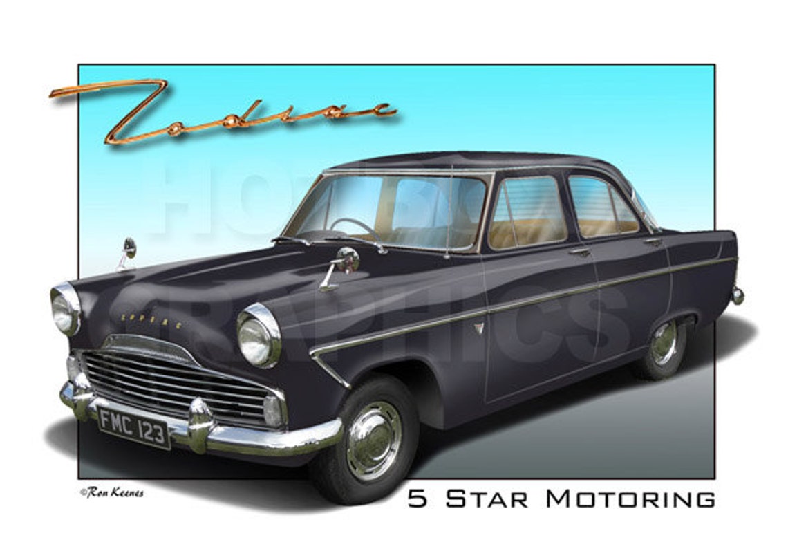 Ford Mk2 Consul Zephyr Zodiac Farnham Estate - Personalised ...