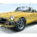 Personalised Illustration of Your MGB MGBGT MGC - Etsy