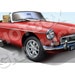 Personalised Illustration of Your MGB MGBGT MGC - Etsy