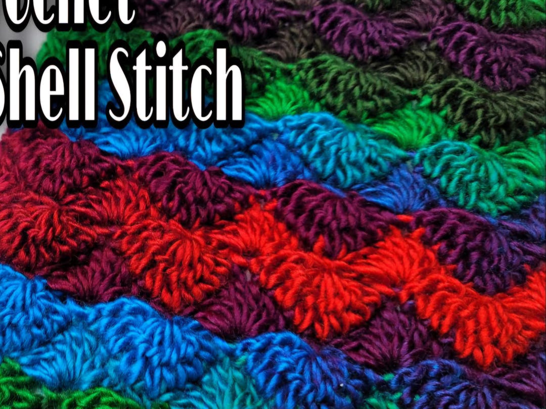 Crochet Inverted Shells STITCH ONLY Pattern by Bagoday Crochet PDF ...