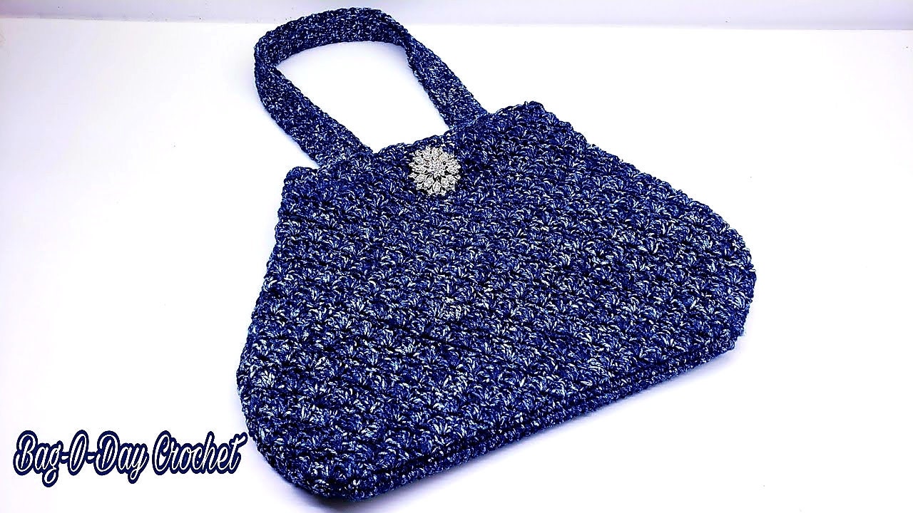 Crochet Bag Pattern Denim Jeans Bag DIGITAL DOWNLOAD ONLY - Etsy