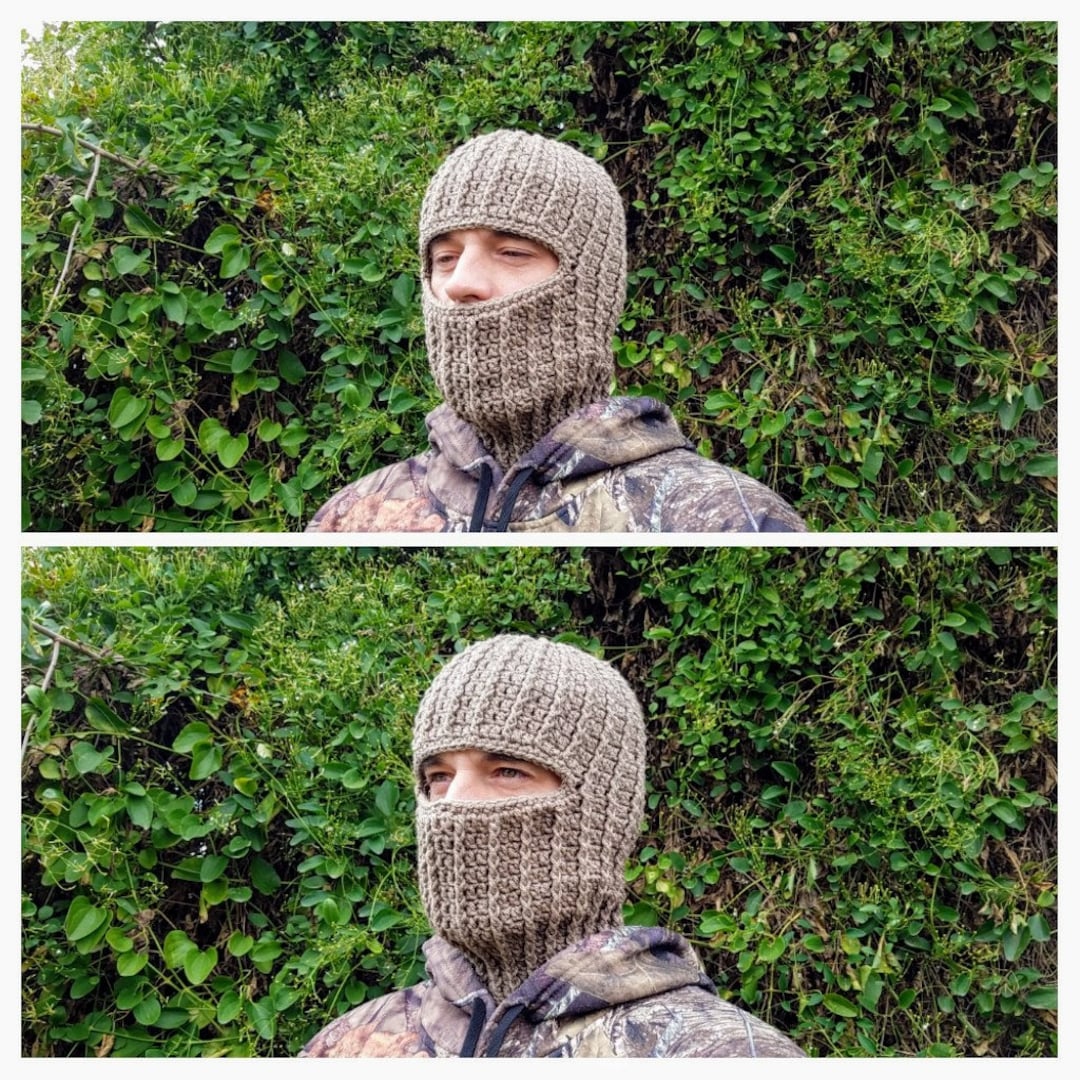Crochet Unisex Crochet Ski Mask Crochet Beanie Crochet Hat Pattern 427 ...