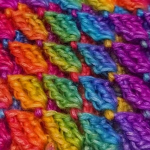 Crochet Tipped Scales STITCH ONLY Pattern by Bagoday Crochet PDF ...