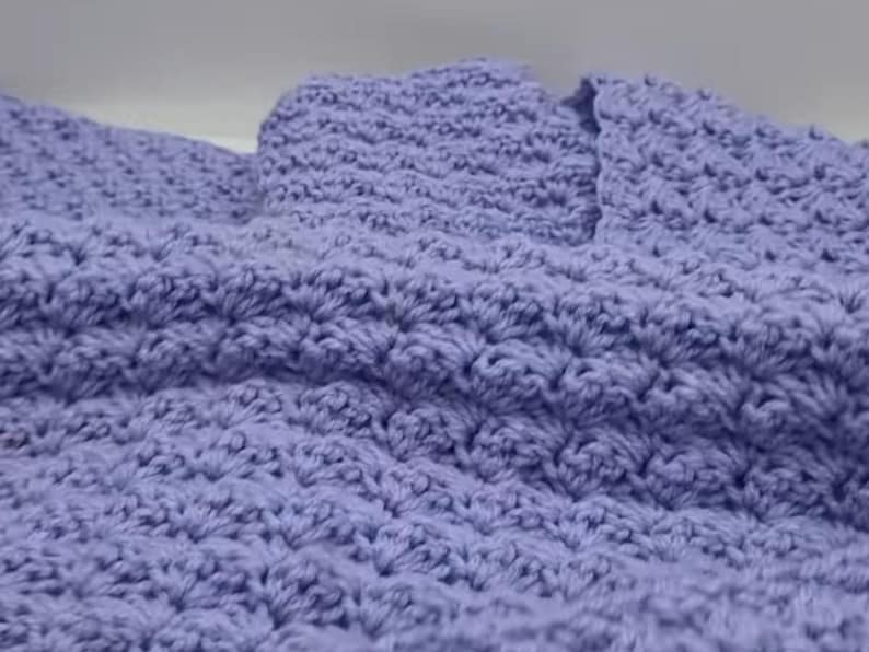 Crochet Easy Baby Blanket Pattern by Bagoday DIGITAL DOWNLOAD ONLY - Etsy