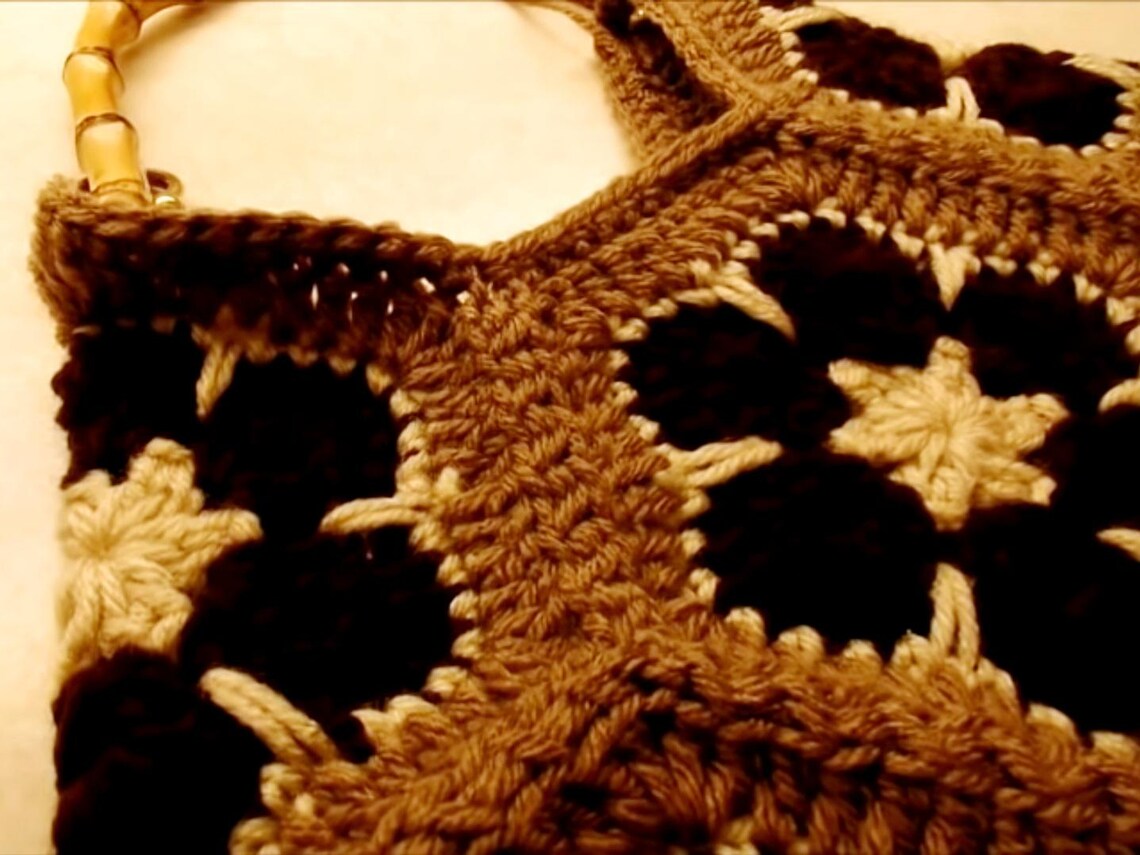 Crochet African Flower Hexi Bag Pattern (digital Download) - Etsy