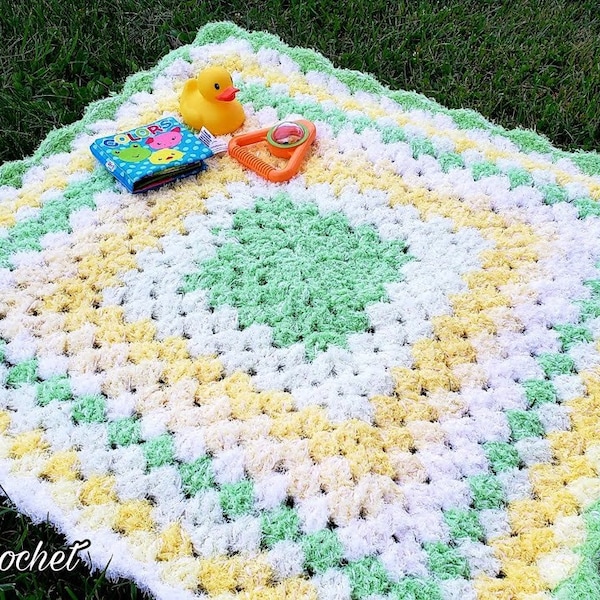 Crochet Play Mat - Etsy