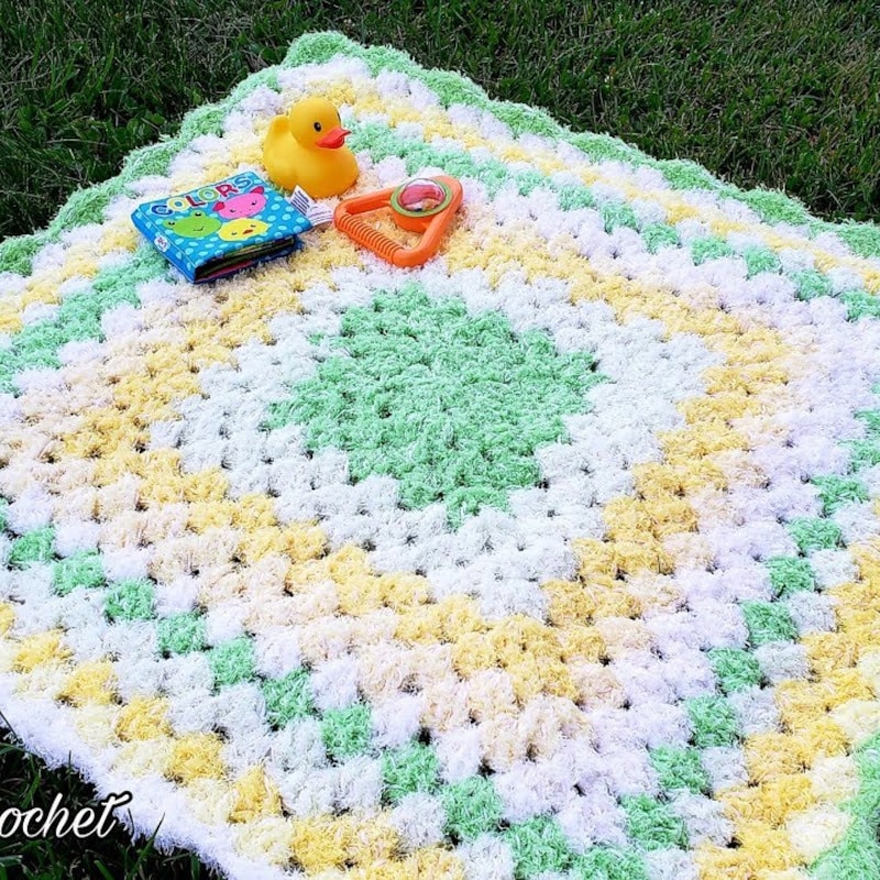 Crochet Play Mat - Etsy