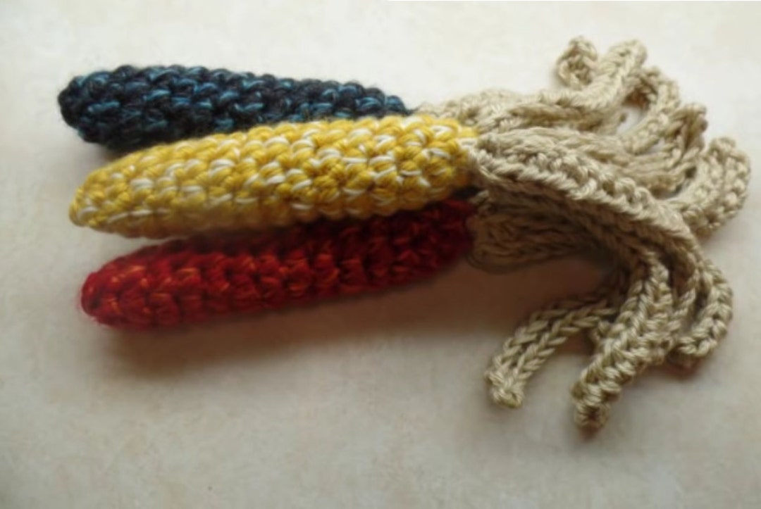 Easy Crochet Fall Autumn Harvest Indian Corn Pattern DIGITAL DOWNLOAD ...