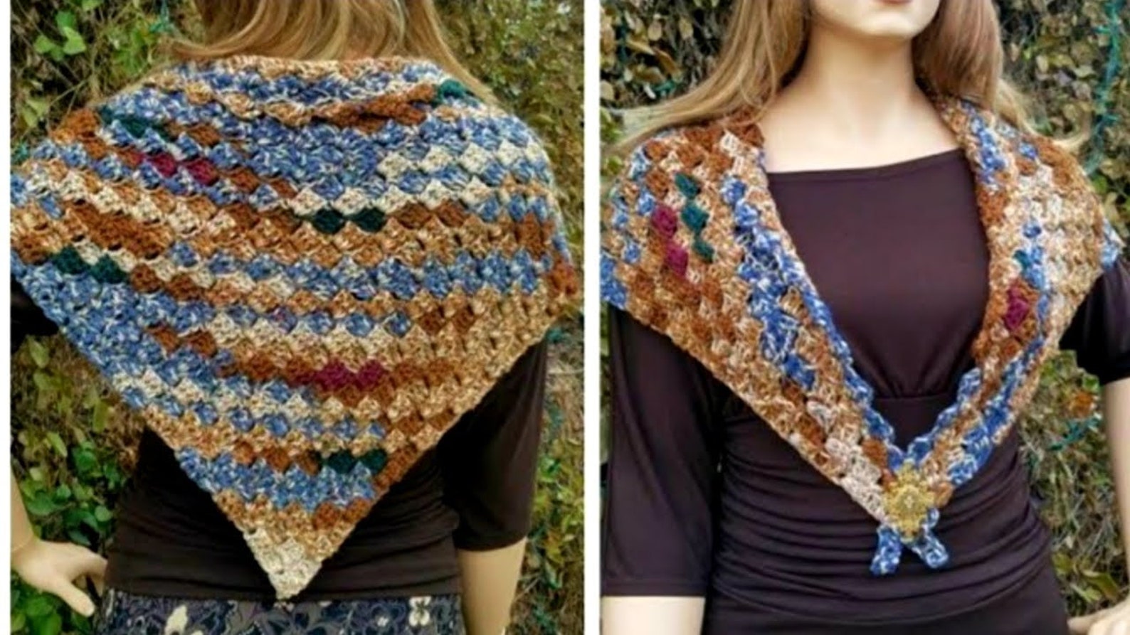 Easy Crochet C2C Shawl Pattern - Etsy