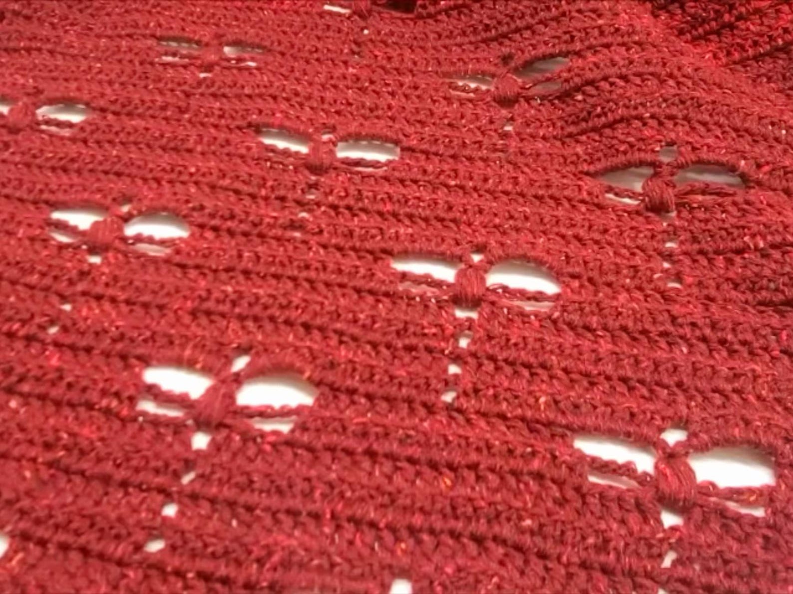 Crochet Dragonfly Shawl Pattern: Filet Crochet Wrap (digital Download ...