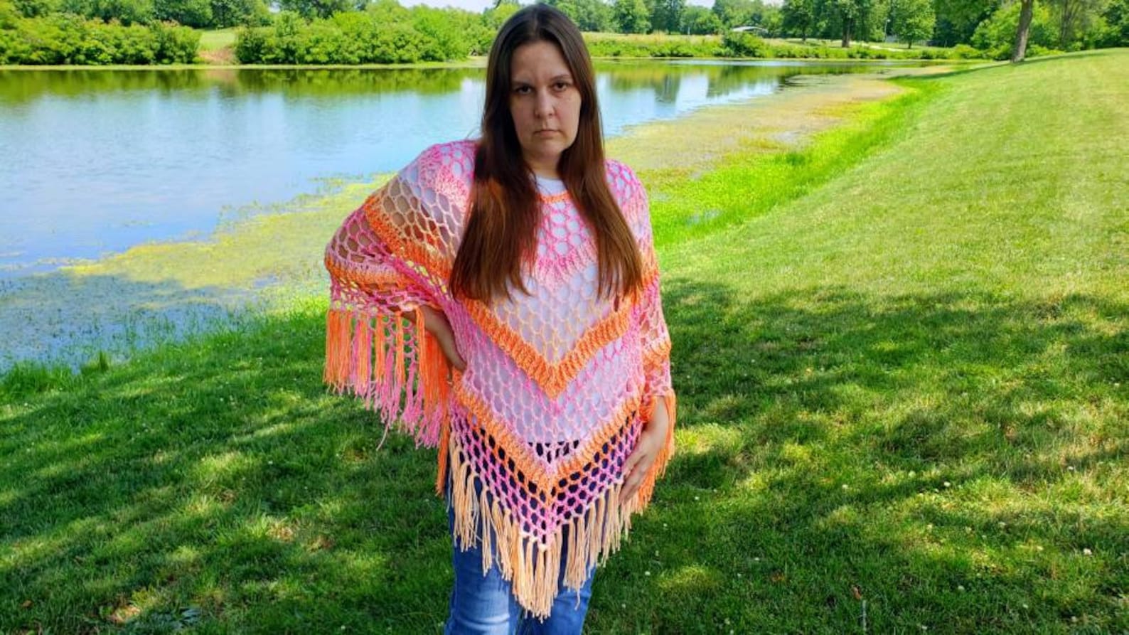 Easy Crochet Summer Poncho Pattern DIGITAL DOWNLOAD ONLY | Etsy