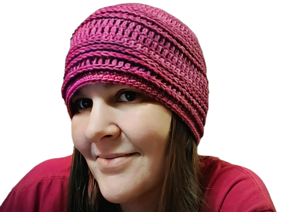 Crochet Beanie Hat Pattern: Parallel Universe Design (digital Download ...