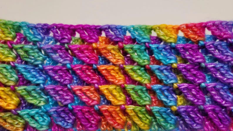Crochet Tipped Scales STITCH ONLY Pattern by Bagoday Crochet PDF ...