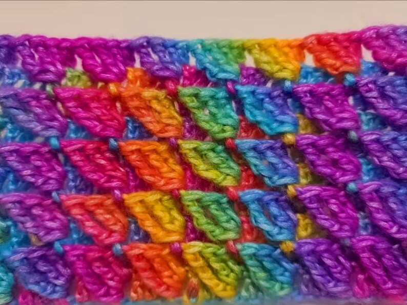 Crochet Tipped Scales STITCH ONLY Pattern by Bagoday Crochet PDF ...