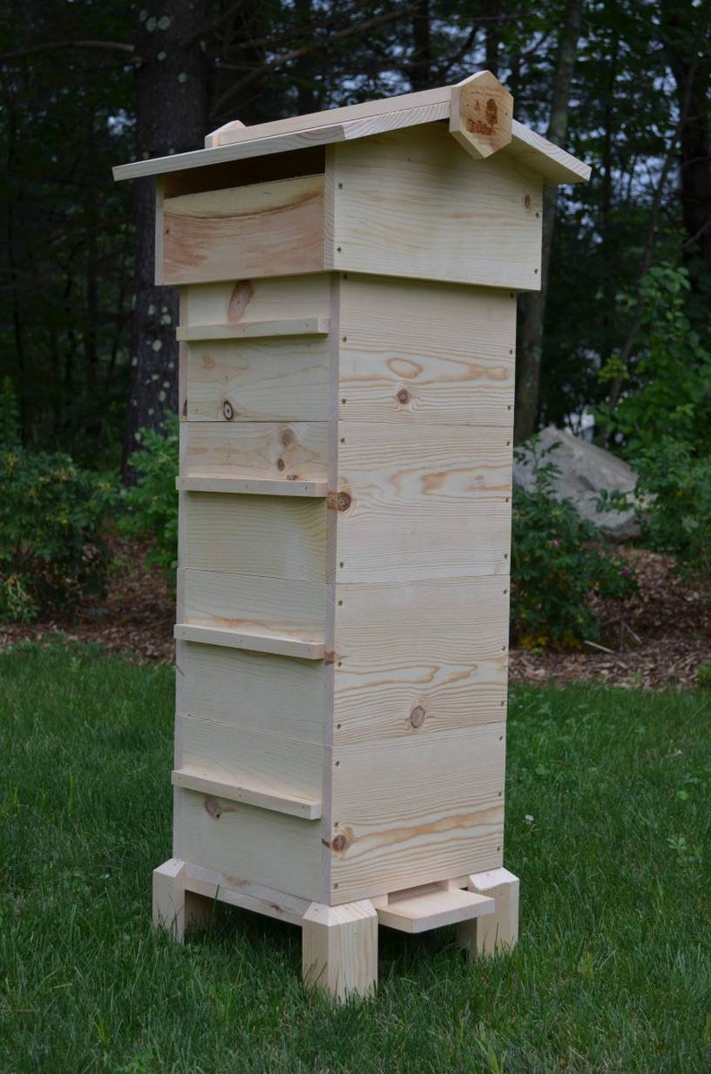Unassembled Warre Beehive Kit. With Observation Windows in Each Box. - Etsy