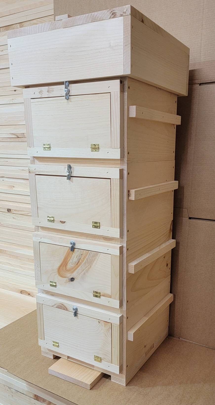 4 Box Entry-level Warre Hive With Windows - Etsy