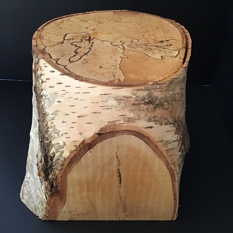 Birch Cake Stand - Etsy