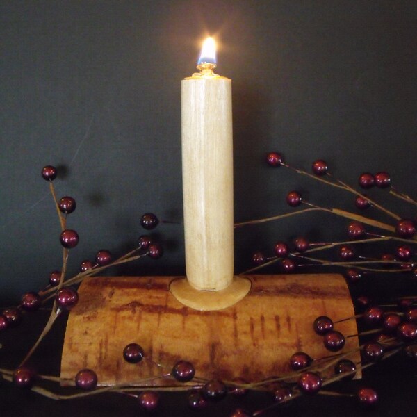 Wood Oil Lamp Holder - Etsy