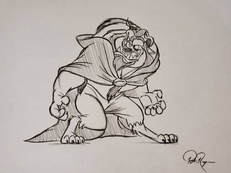 Disney Beauty and the Beast angry pose | Etsy