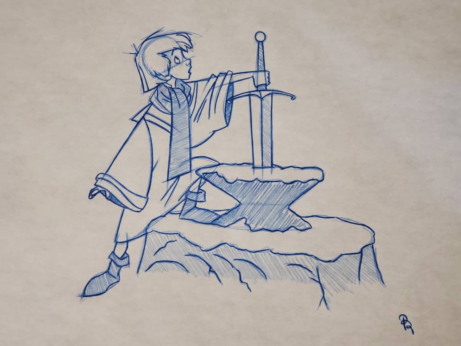 Disney Sword in the Stone Arthur - Etsy Canada