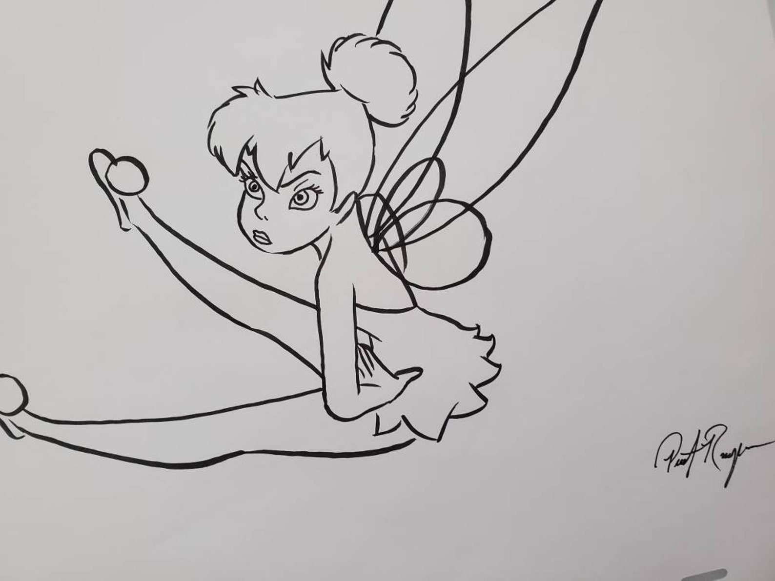 Disney Tinkerbell angry Peter Pan gift handmade neverland | Etsy