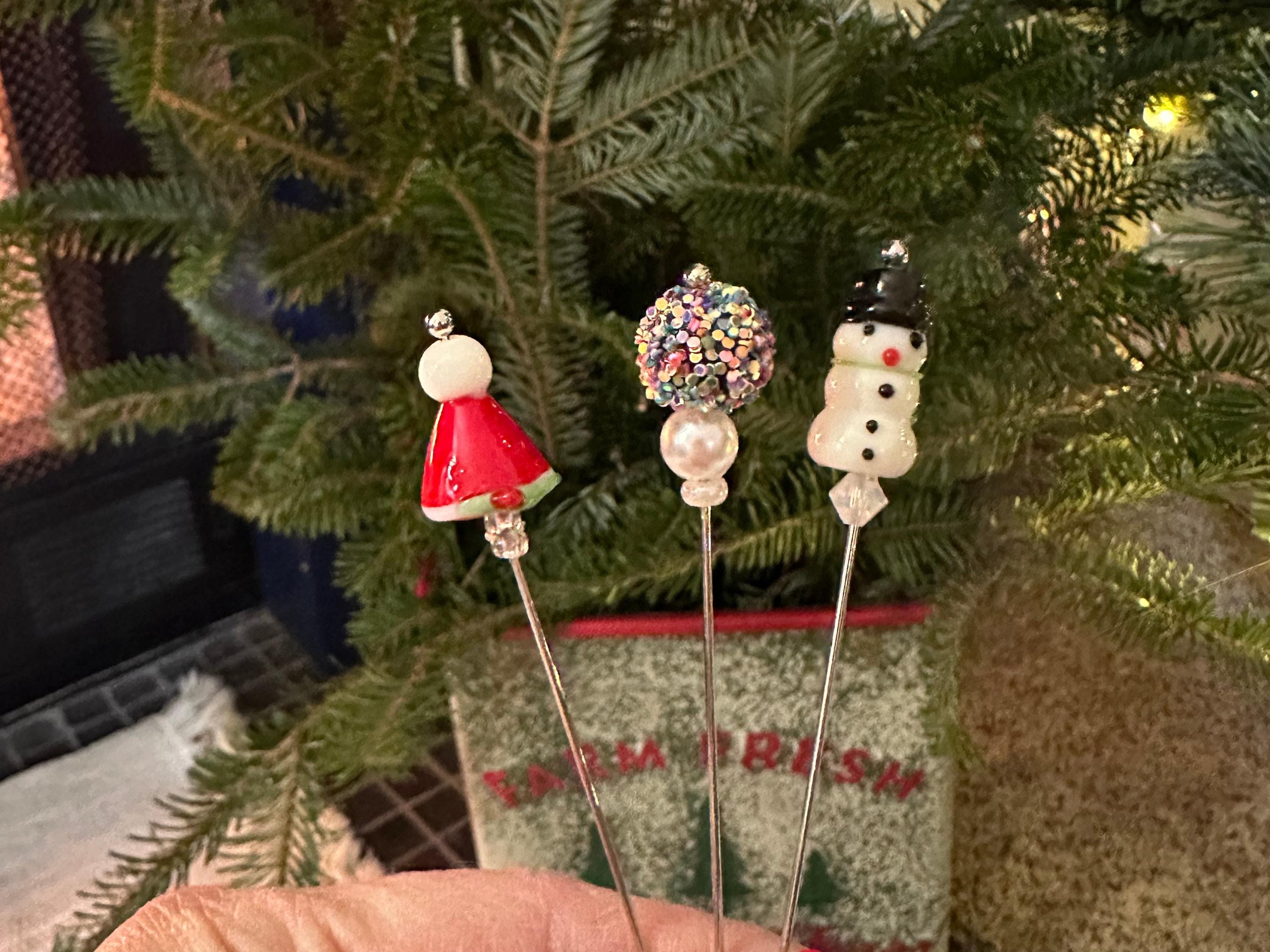 Decorative Counting Pin Cross Stitch | Cross Stitch Pin - Etsy