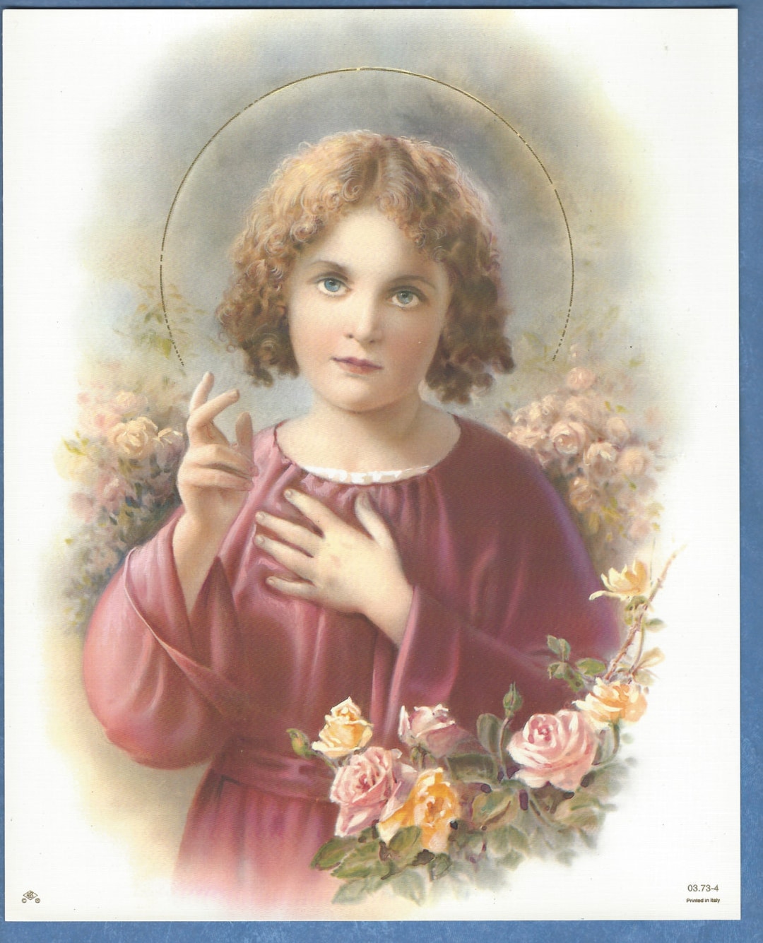 Holy Child Jesus Catholic Religious Picture Print - 8" X 10" Art Ready ...