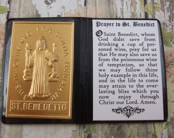 Holy Family Pocket Prayer Folder Catholic Shrine With Metal Picture - Etsy