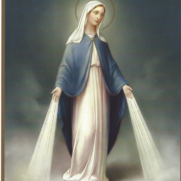 Virgin Mary 1830 - Etsy