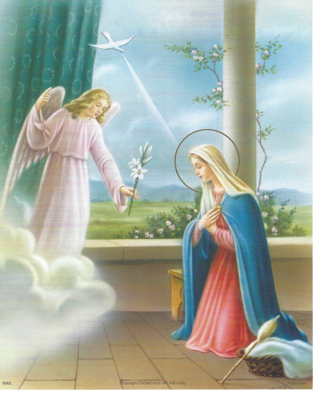 Angel Gabriel And Mary Famous Painting Angel Gabriel And Mary Famous Painting