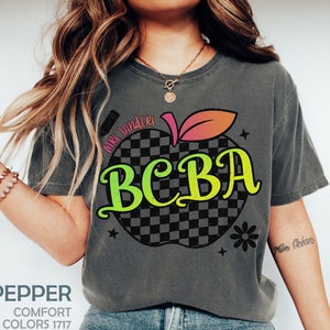 Applied Behavior Analysis Shirt, Behavior Analyst Tshirt, RBT BCBA ABA ...