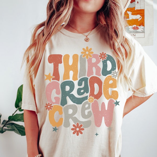 3rd Grade Teacher Shirt - Etsy