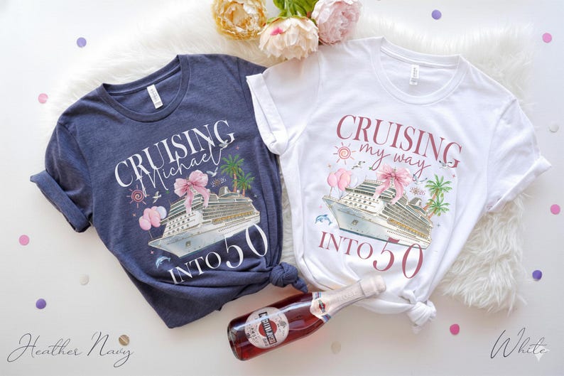 Personalized 50th Birthday Cruise 2026 Shirt, Custom Family Cruise ...