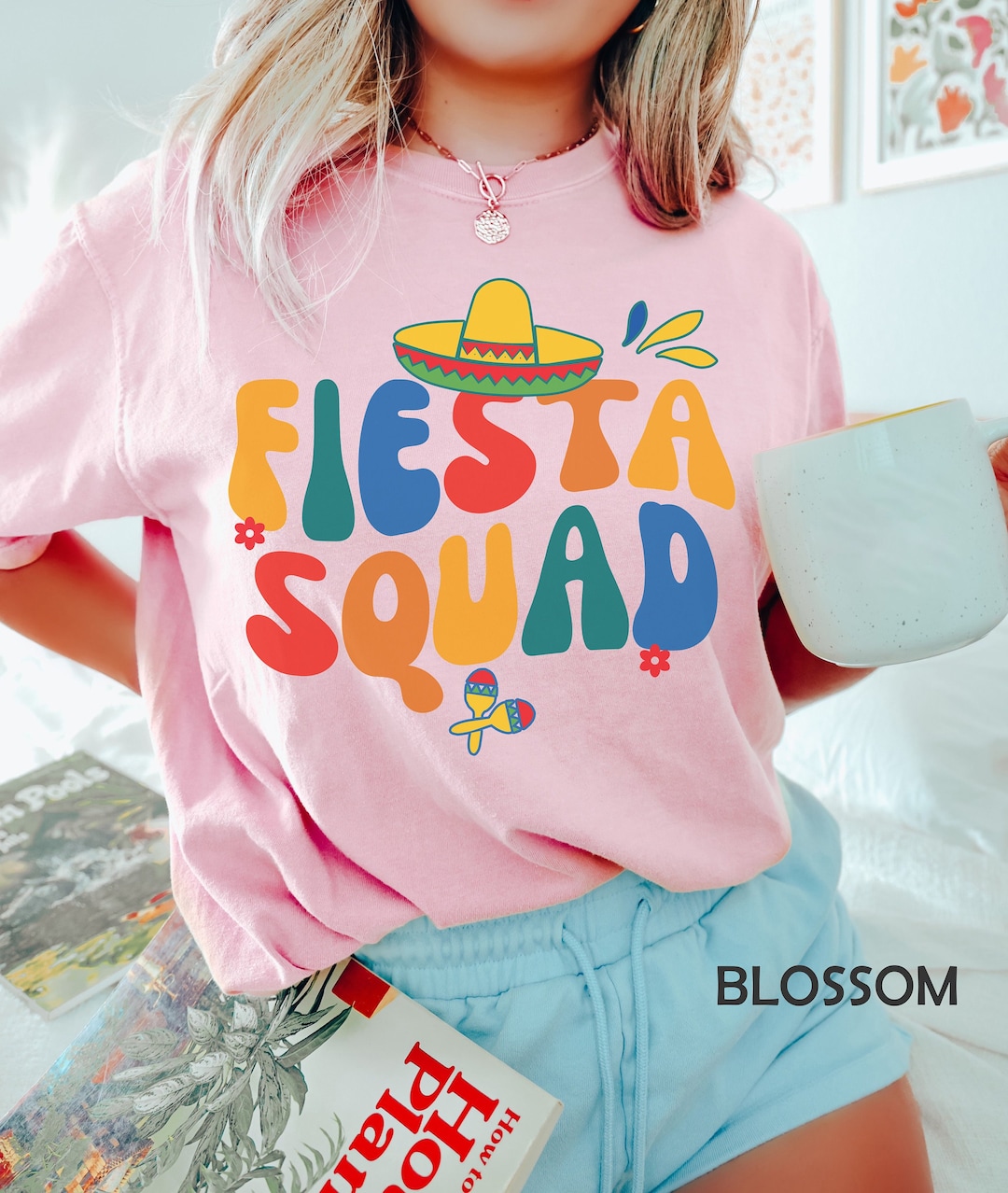 Final Fiesta Bachelorette Party Shirts, Retro Fiesta Squad Comfort ...