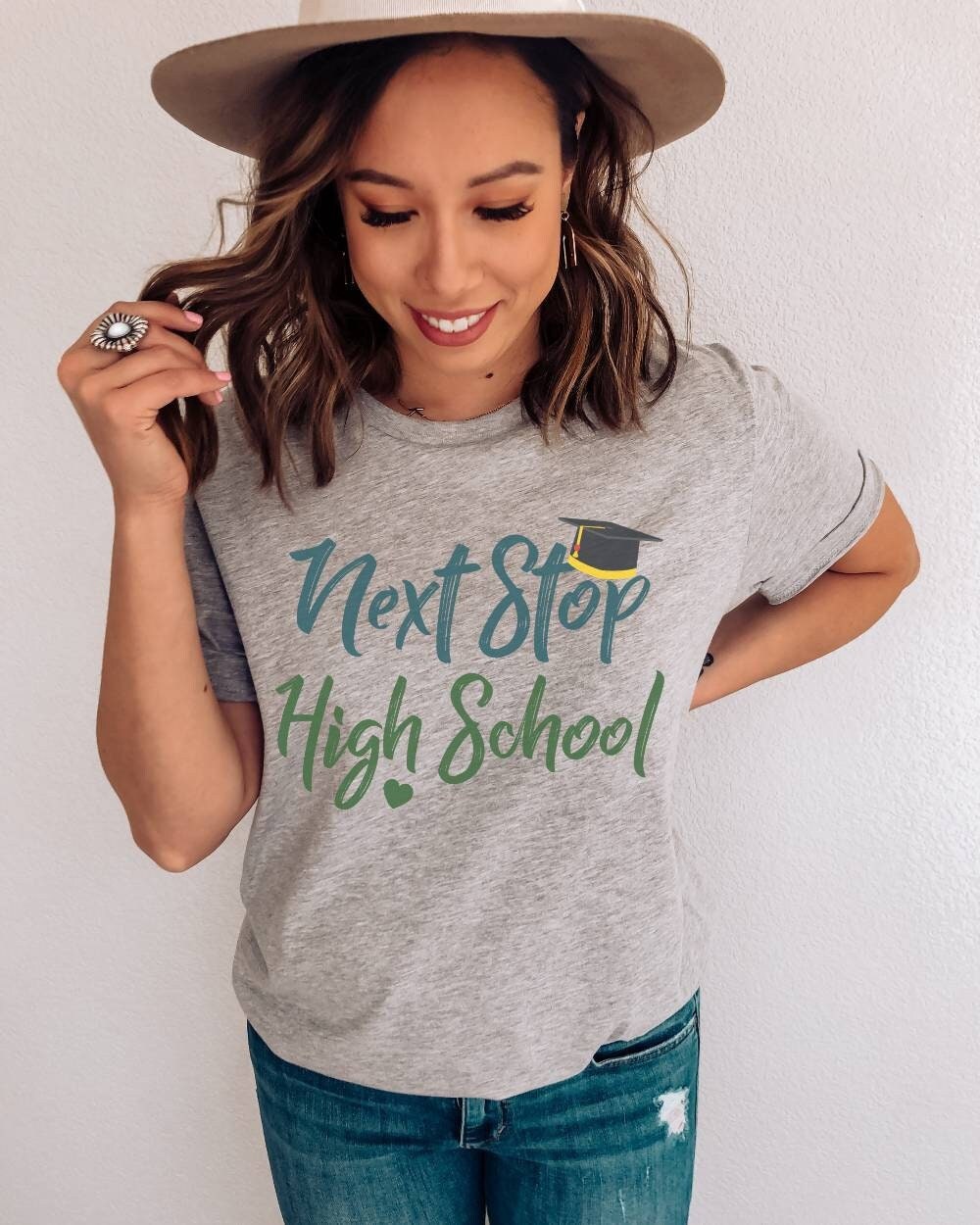 Next Stop High School Shirt, Funny 8th Grade Graduation Tshirt, Middle ...