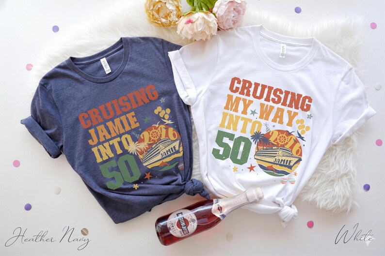 Personalized 50th Birthday Cruise 2026 Shirt, Custom Family Cruise ...