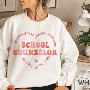 Cute School Counselor Shirt, School Counseling Valentine Tshirt, School ...