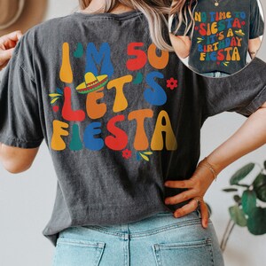 50th Fiesta Birthday Party Shirts for Women, Retro Adios to My 40s ...