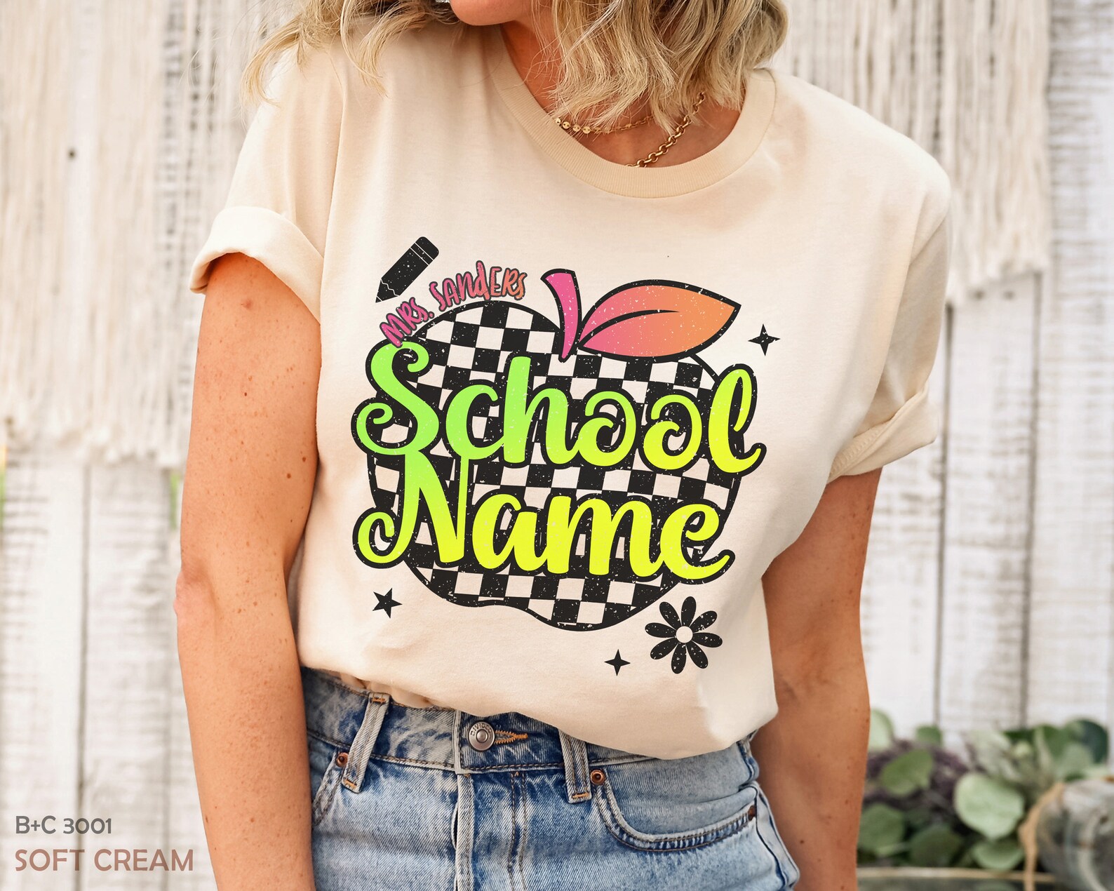 Custom Teacher Shirts, Custom School Name Shirt, Grade Teacher Team ...