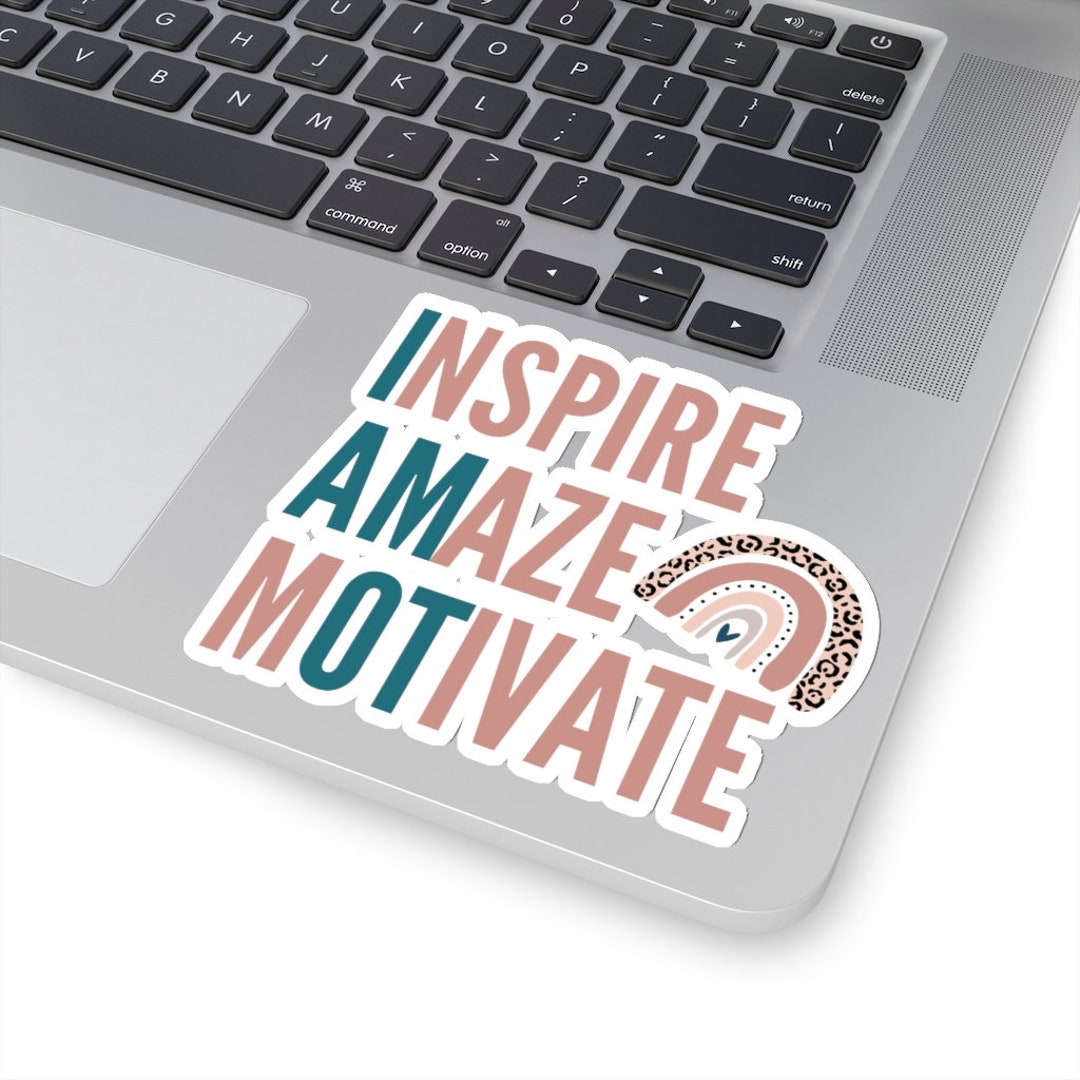 Cute Occupational Therapy Stickers, Inspire Amaze Motivate Die Cut ...