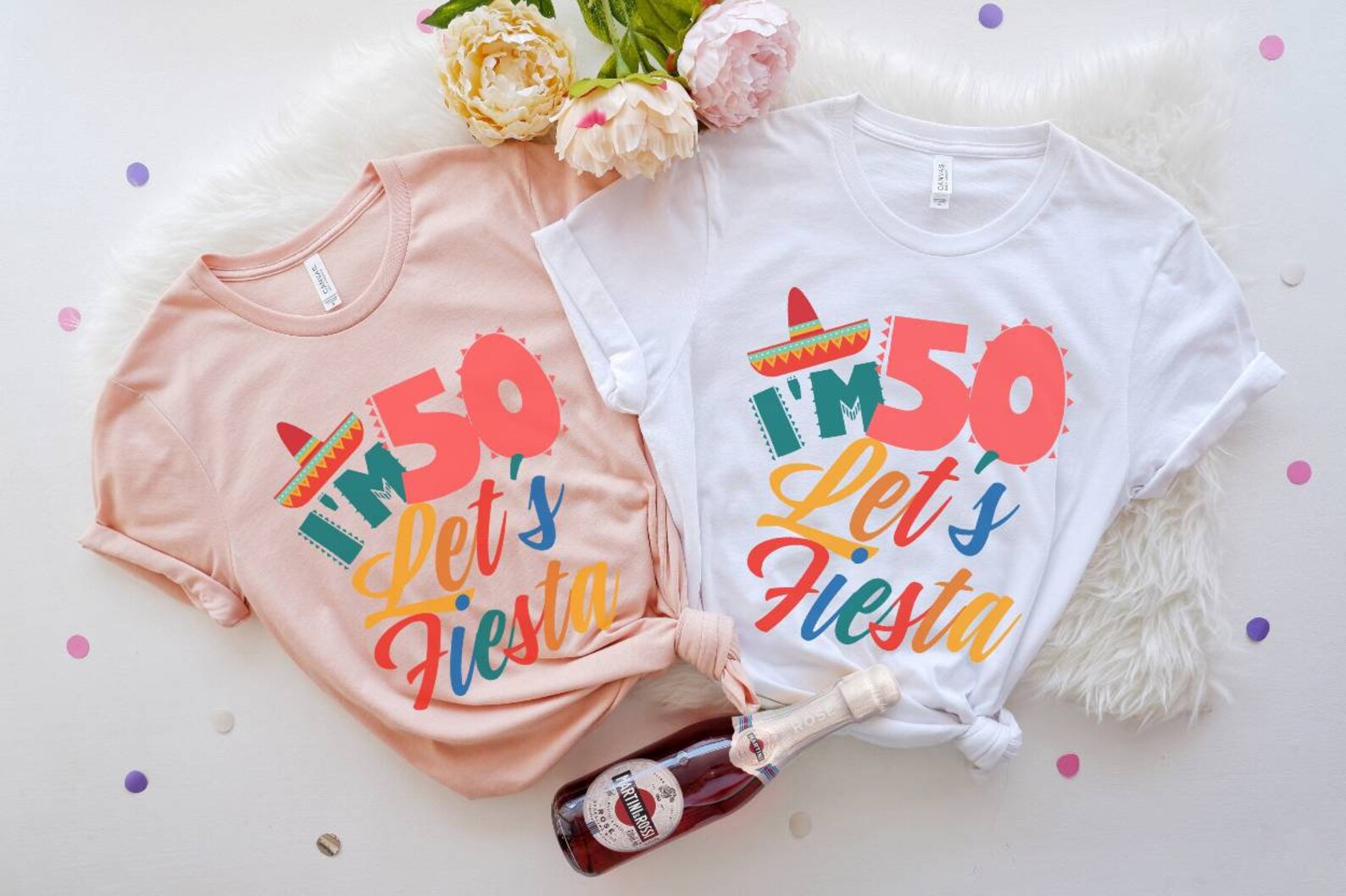 I'm 50 Let's Fiesta 50th Birthday Party Shirts Cinco - Etsy