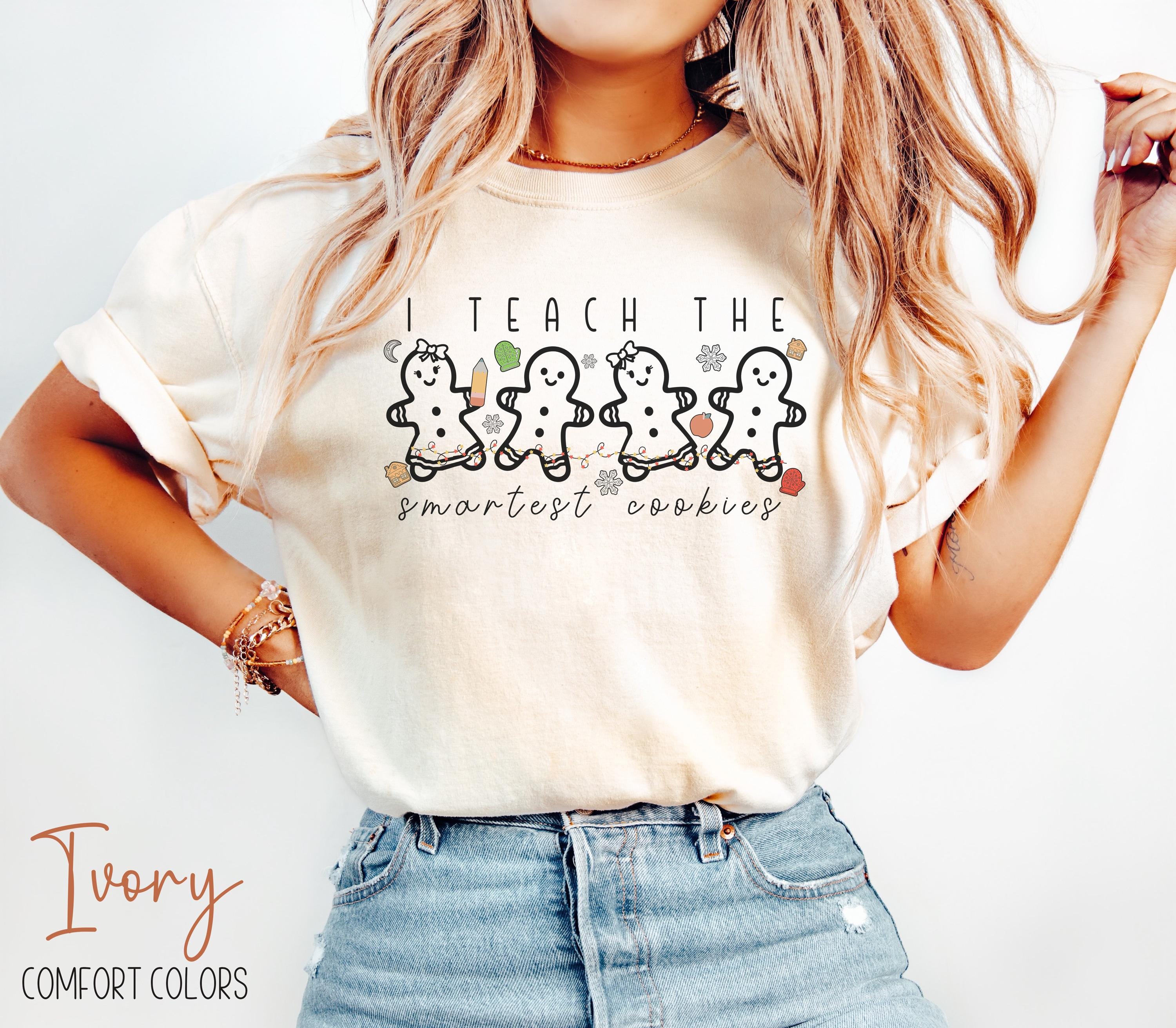 Teacher Gingerbread Man Shirt, Comfort Colors® Christmas Team Shirt ...