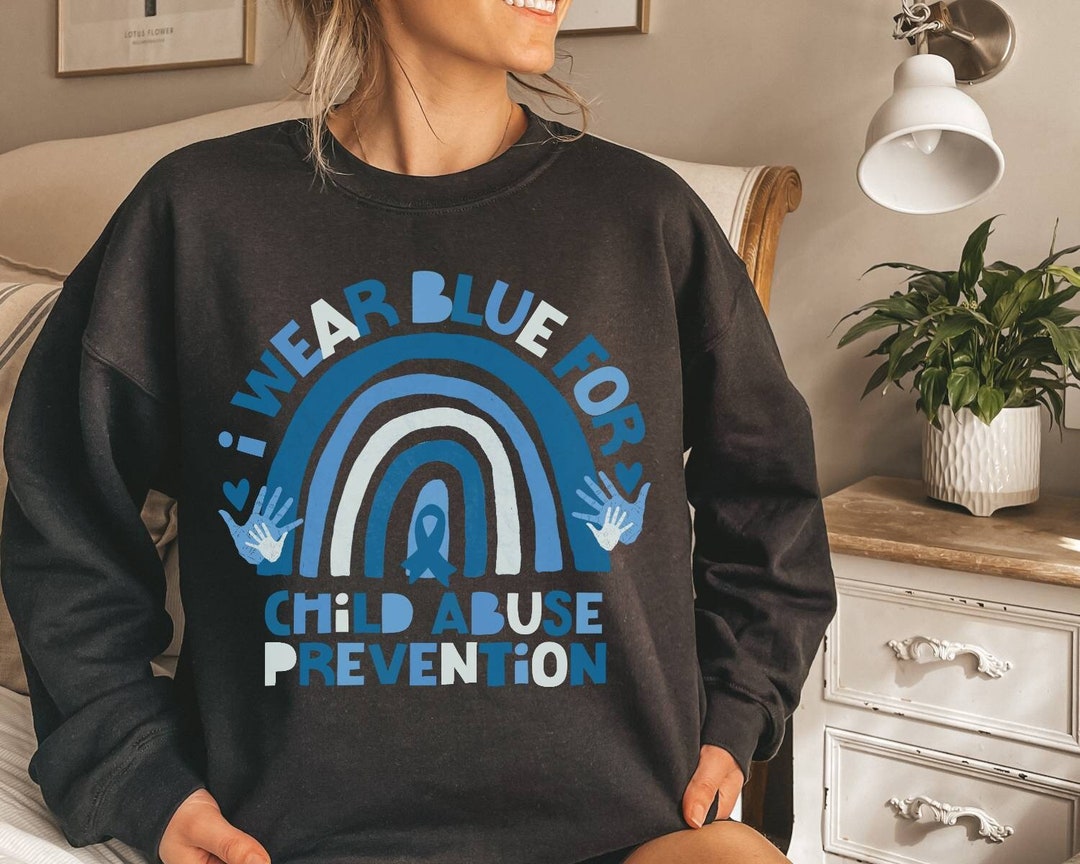 Child Abuse Awareness Sweatshirt, Domestic Violence Mental Health ...
