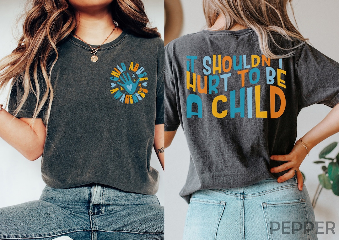 Child Abuse Awareness Shirt, Domestic Violence Mental Health Tshirt ...