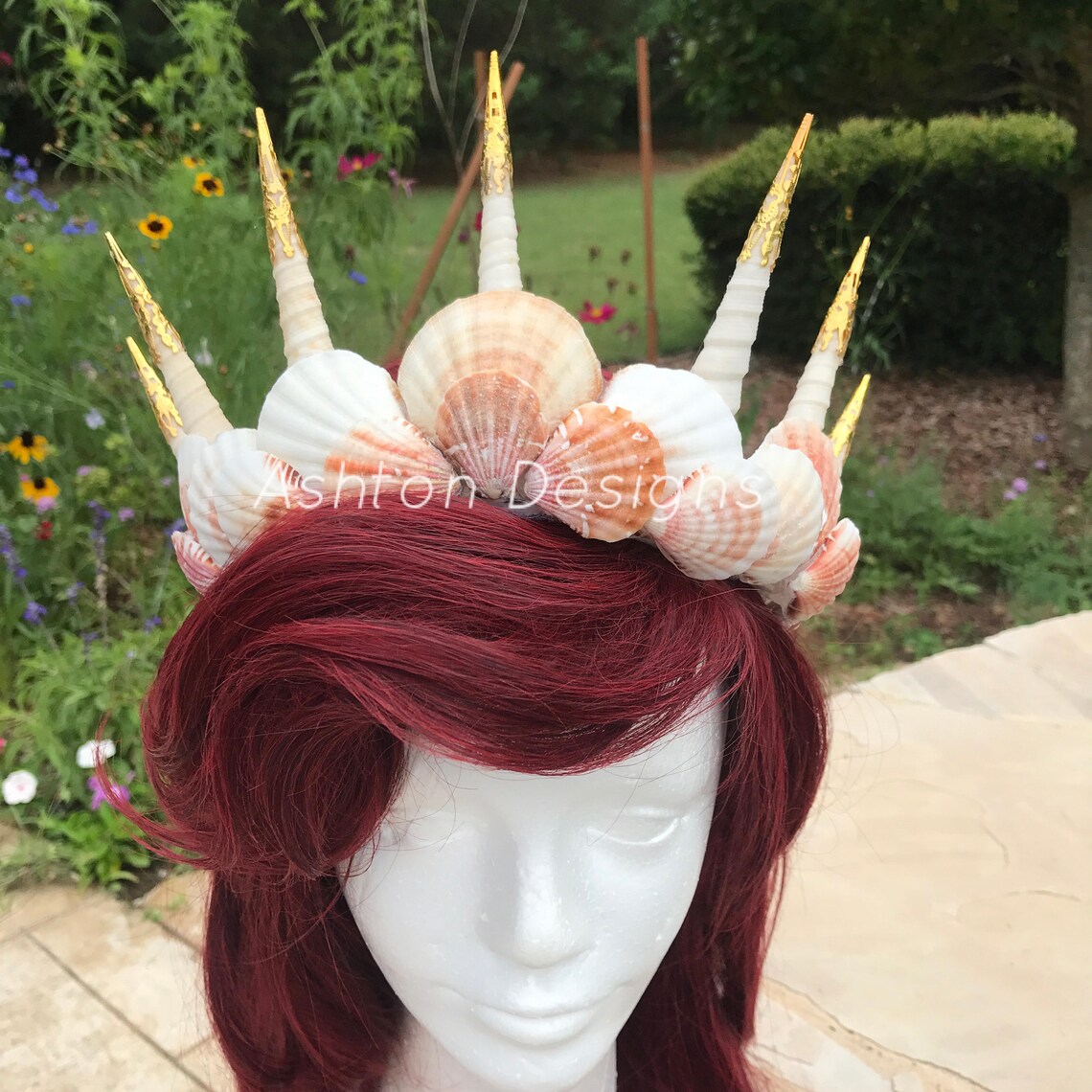 Deluxe Mermaid Crown (custom Made) - Etsy