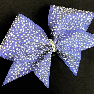 Cheer Bow Full Bling and Glitter Cheerleading Bow All Star Cheer Bow ...